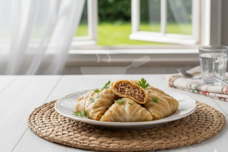 Muska Stuffed Cabbage Recipe - TarifMotoru