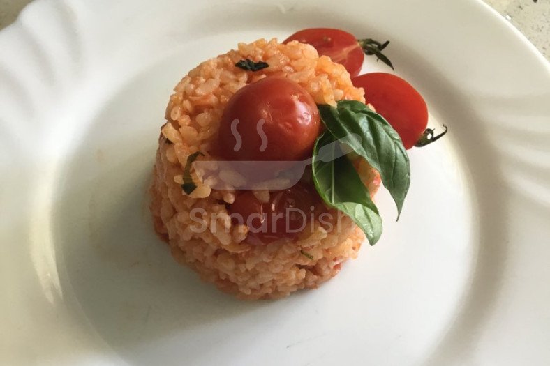 Tomato Basil Rice Recipe - TarifMotoru