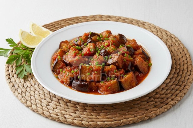 Eggplant Dish With Olive Oil (Sprinkling imam fainted) Recipe - TarifMotoru