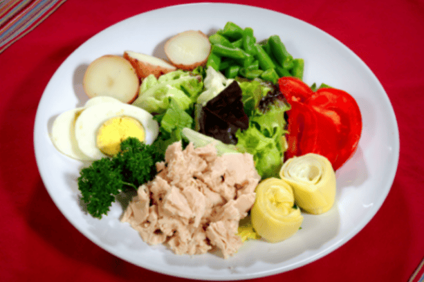 Classic Niçoise Salad (Nis -style Mediterranean salad) Recipe - TarifMotoru